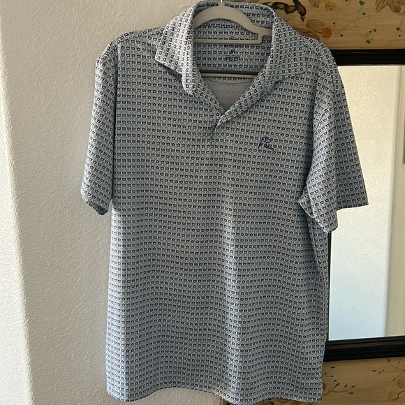Rhoback | Shirts | Rhoback Crown Medium Polo Worn Twice No Defects ...